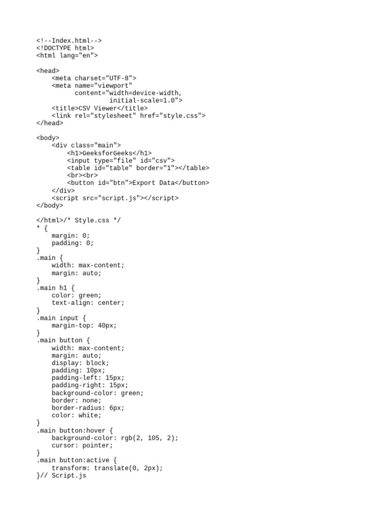 Data Input And Export Js Pdf Computing Computer File Formats 2627