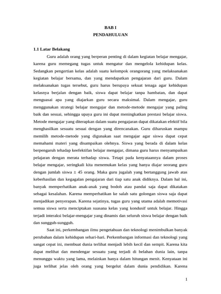 Metode Team Teaching dalam Pendidikan | PDF