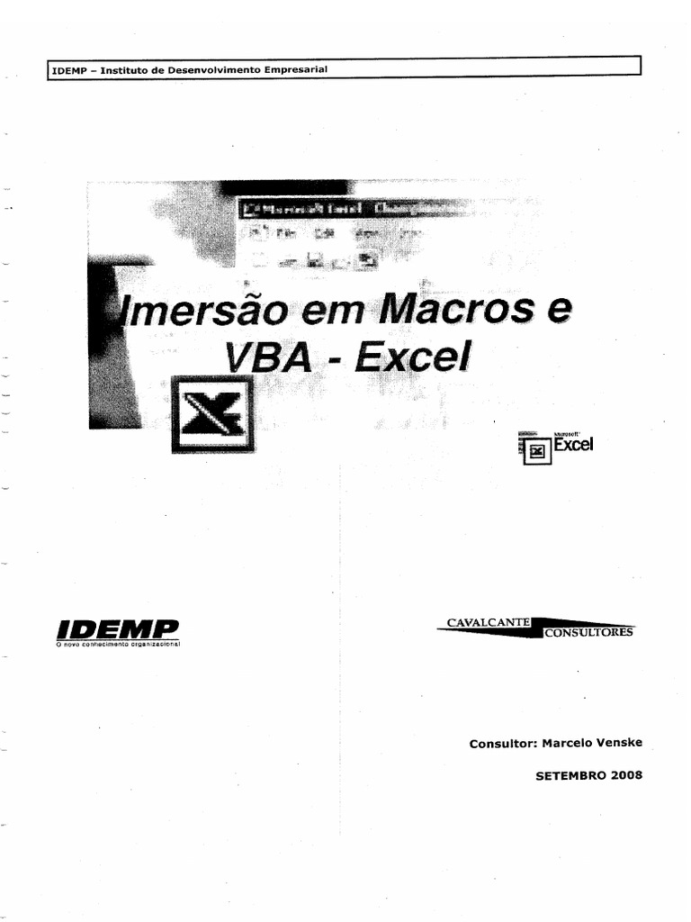 424339522 Apostila Macros VBA | PDF