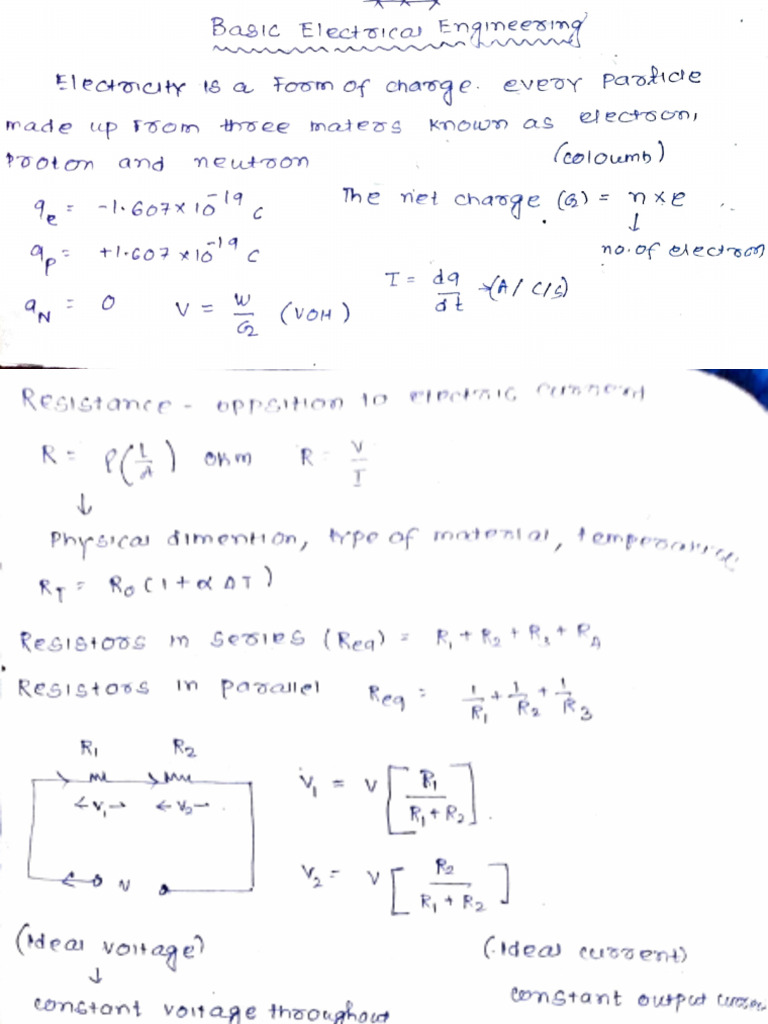 Basic Electrical Engineering | PDF