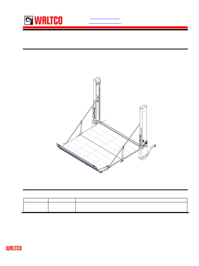 Waltco WDV Parts Manual | PDF | Screw