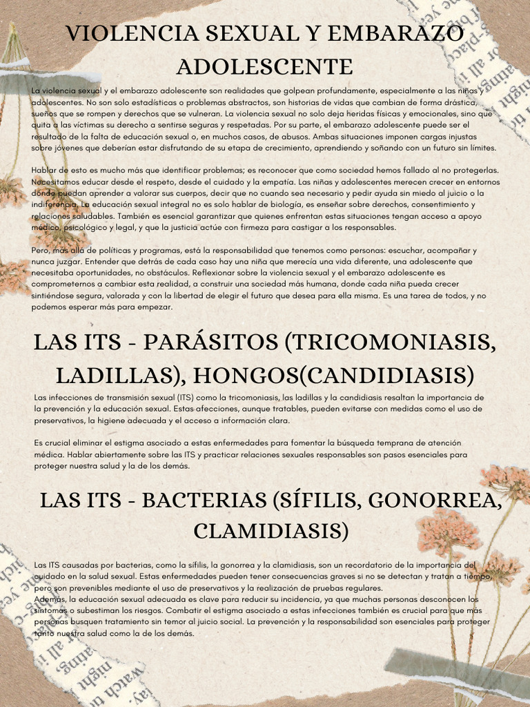 DPCC 051224 | PDF | Condón | Educación sexual