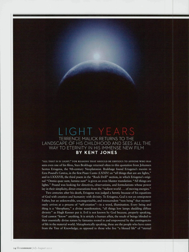 The Tree of Life Essay | PDF