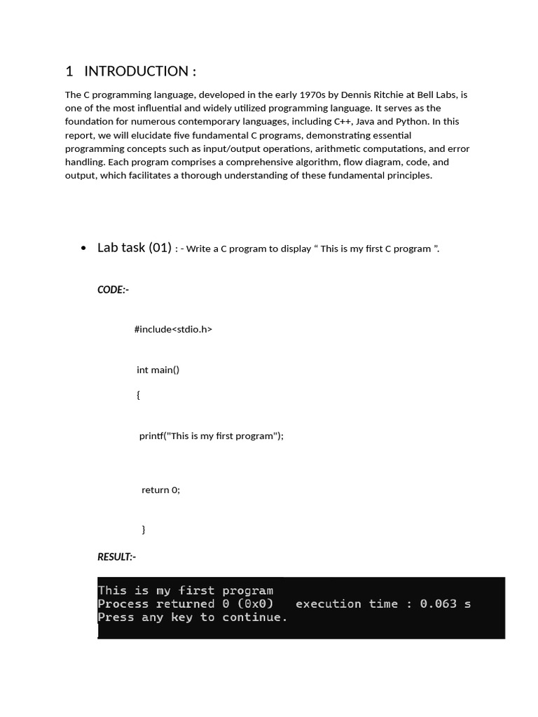 CSE lab 1 (Tanvir) | PDF | Theoretical Computer Science | Software ... CSE lab 1 (Tanvir) | PDF | Theoretical Computer Science | Software ...