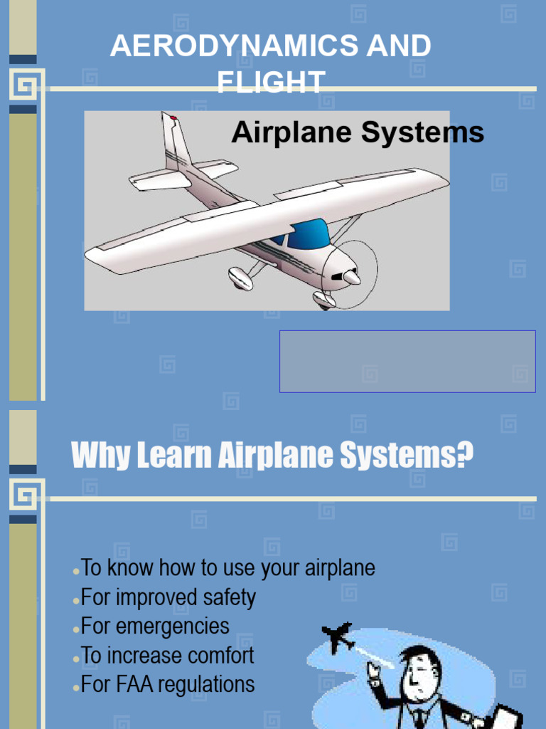 Aircraft Systems Overview and Basics | PDF | Airplane | Empennage