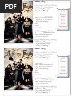 Addams Family Lyrics | PDF