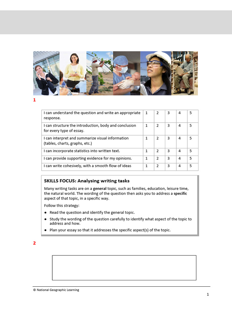 Life EAP Adv Writing U2 Worksheet | PDF | Essays | Incentive