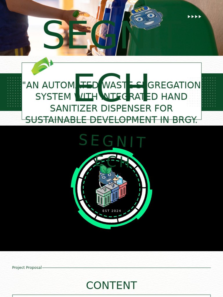 An Automated Waste Segregation System With Integrated Hand Sanitizer ...