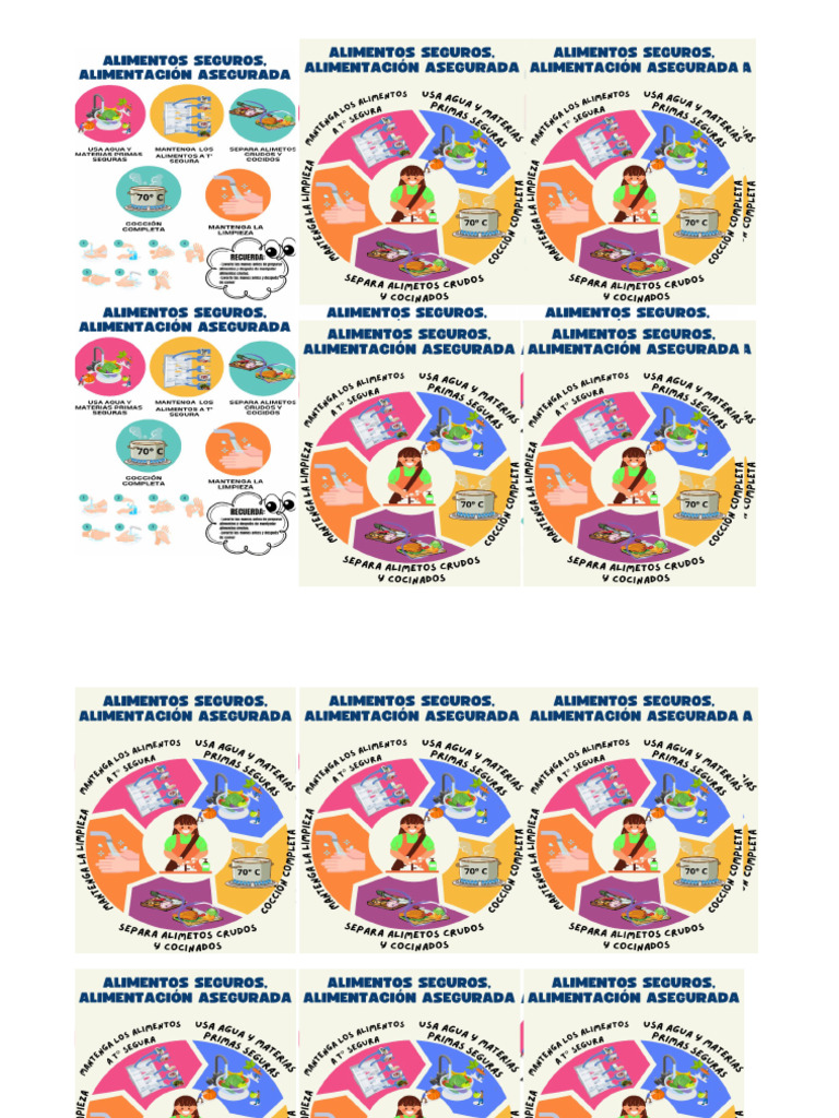 Afiche Higiene Alimentaria Nathaly | PDF