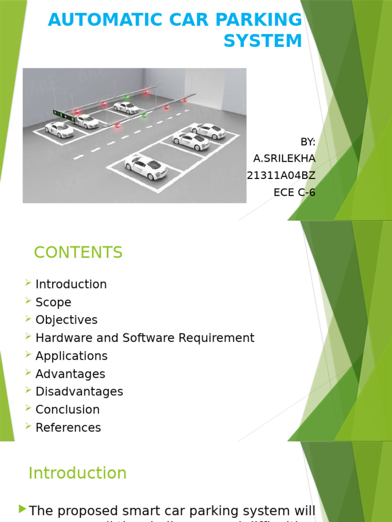 Automatic Car Parking System | PDF | Arduino | Parking