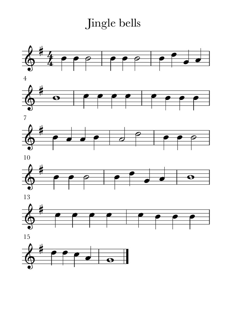 Jingle Bells | PDF