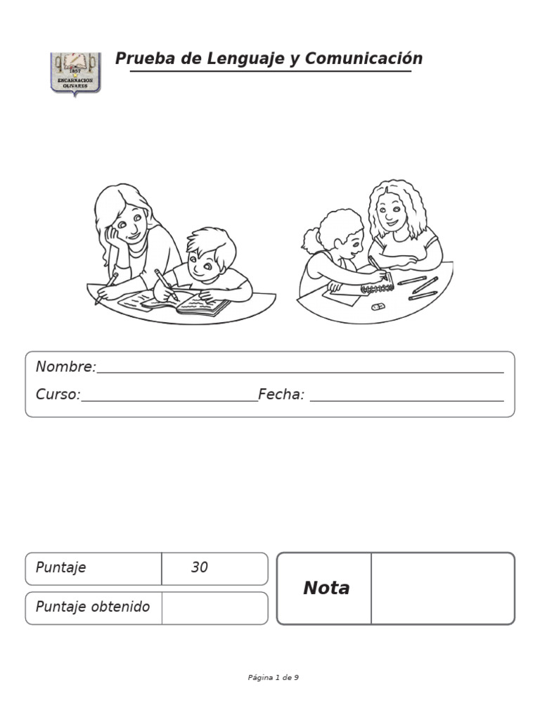 Evaluacion 4 Basico Lenguaje y Comunicacion | PDF