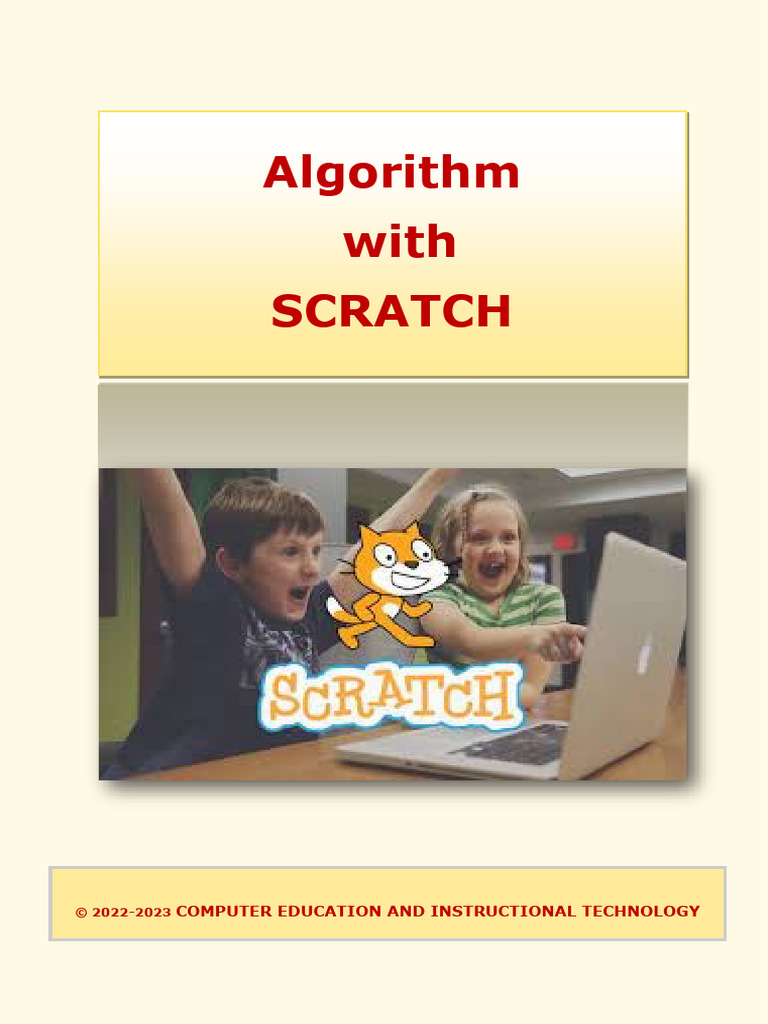 Teaching Algorithms with Scratch | PDF | Algorithms | Computer Programming
