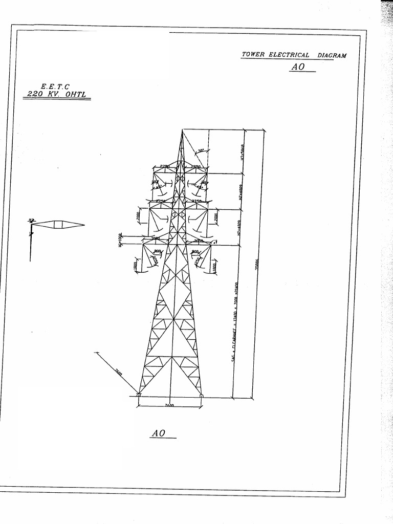 EETC A0 OHTL Tower | PDF