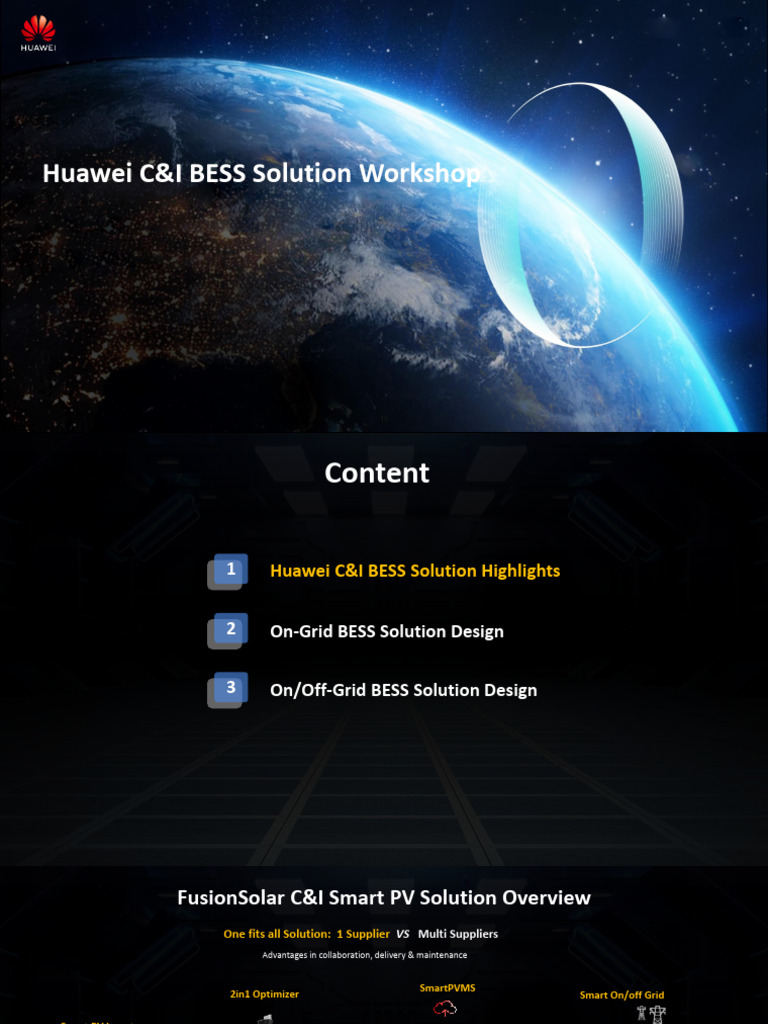 C&I BESS Solution 2024 | PDF | Power Supply | Battery Charger