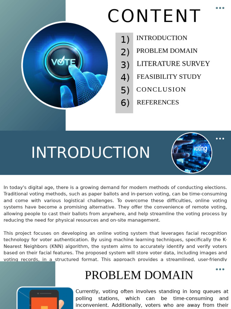 _Voting System Major | PDF | Electronic Voting | Voting