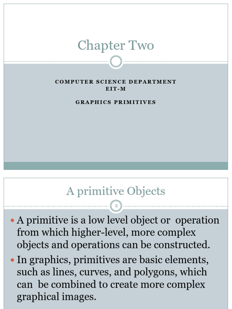 chapter2 (2) | PDF | Computer Graphics | Image Resolution