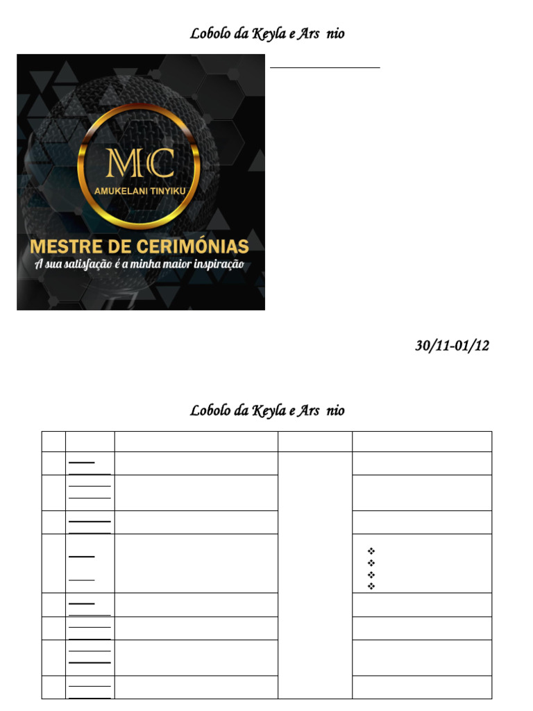 Programa Modelo | PDF