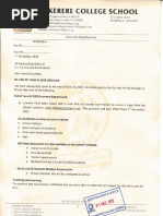 Grade 8 Application Form 2026 WHS | PDF