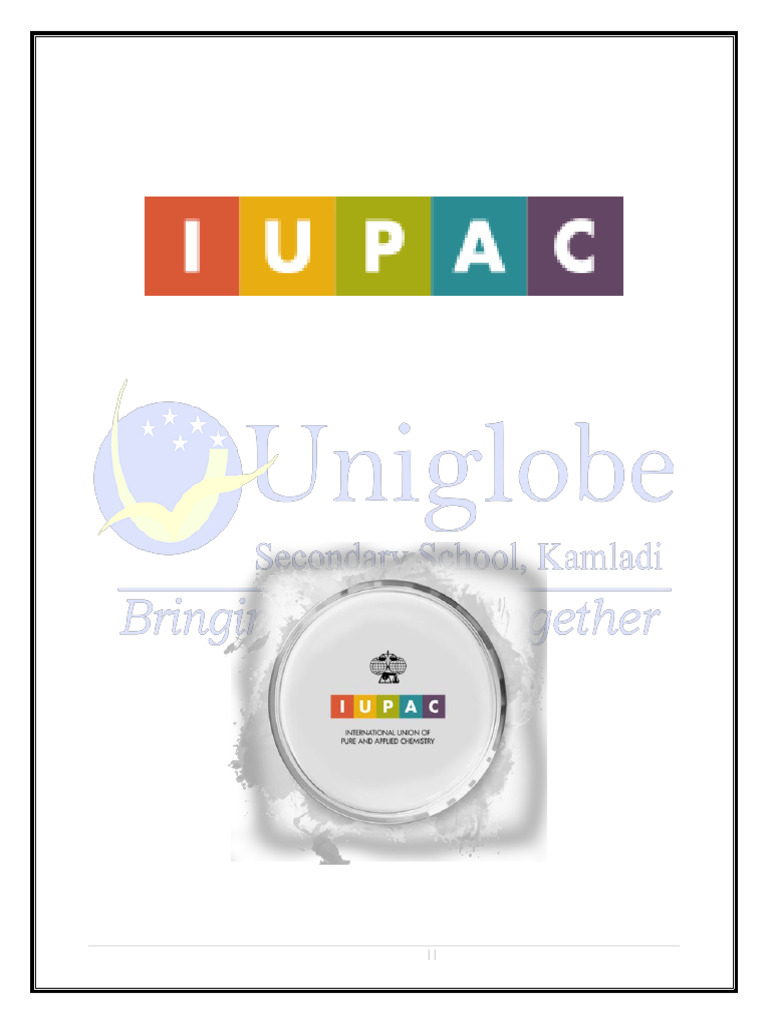 IUPAC Nomenclature Guide | PDF | Functional Group | Alkene