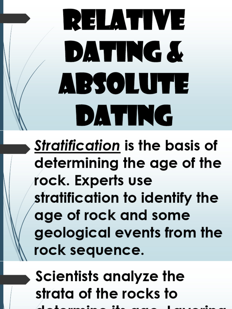 Els Week 5 Relative Absolute Dating | PDF | Geology | Stratigraphy