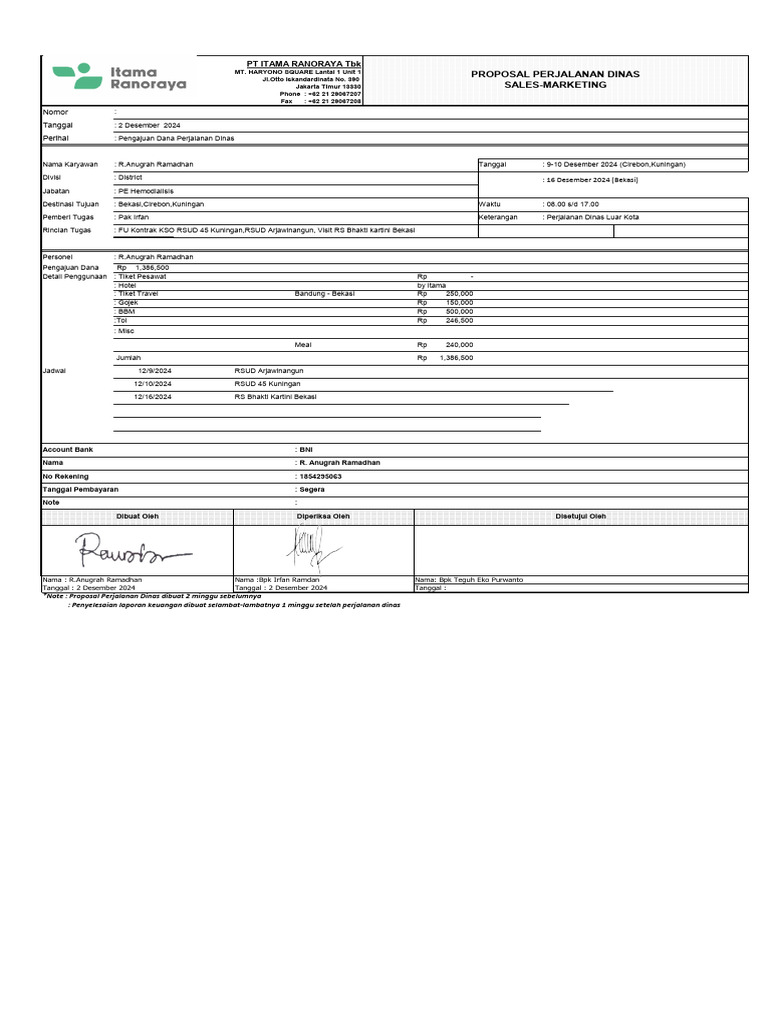 Form SPD Desember 2024 | PDF