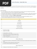 Indian Order of Precedence Explained | PDF | Government Of India ...