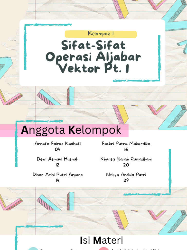 Kelompok 1 Vektor | PDF
