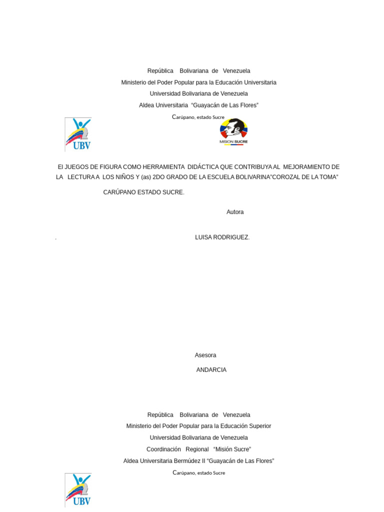 PROYECTO LUISA metodologia | PDF | Escuelas