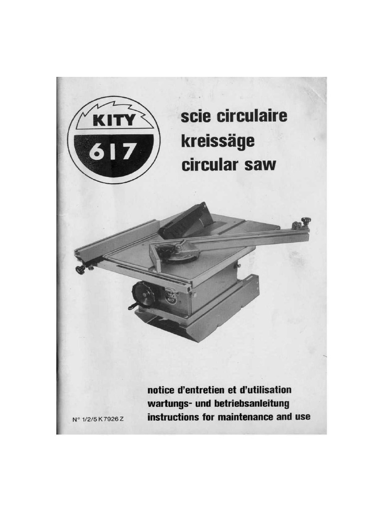 Kity 617 | PDF