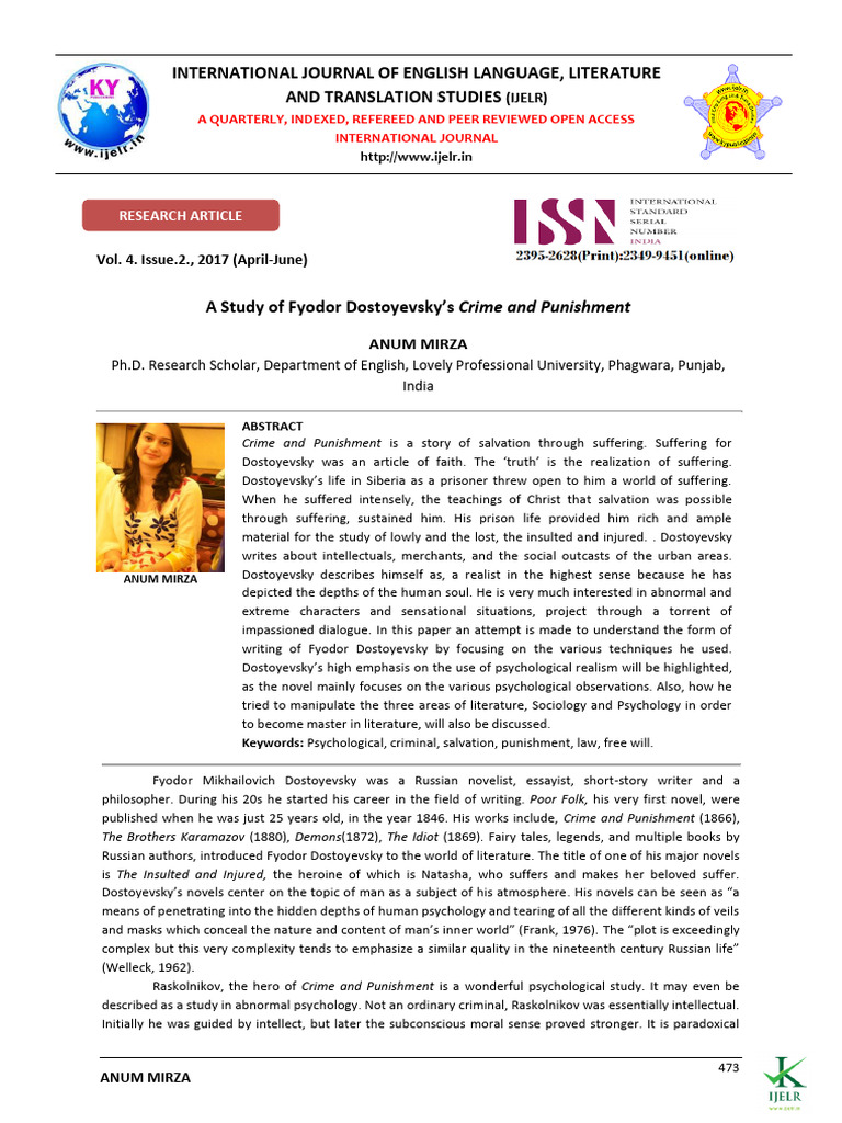 473-477 ANUM MIRZA | PDF | Crime And Punishment