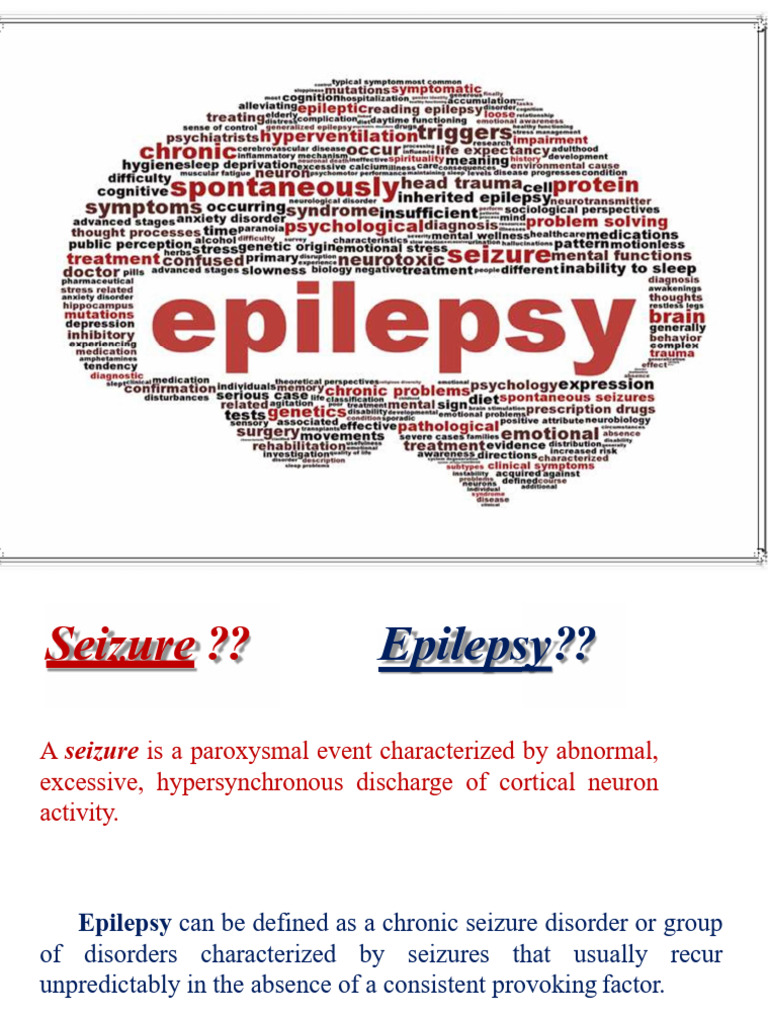 Epilepsy | PDF | Epilepsy | Episodic And Paroxysmal Disorders