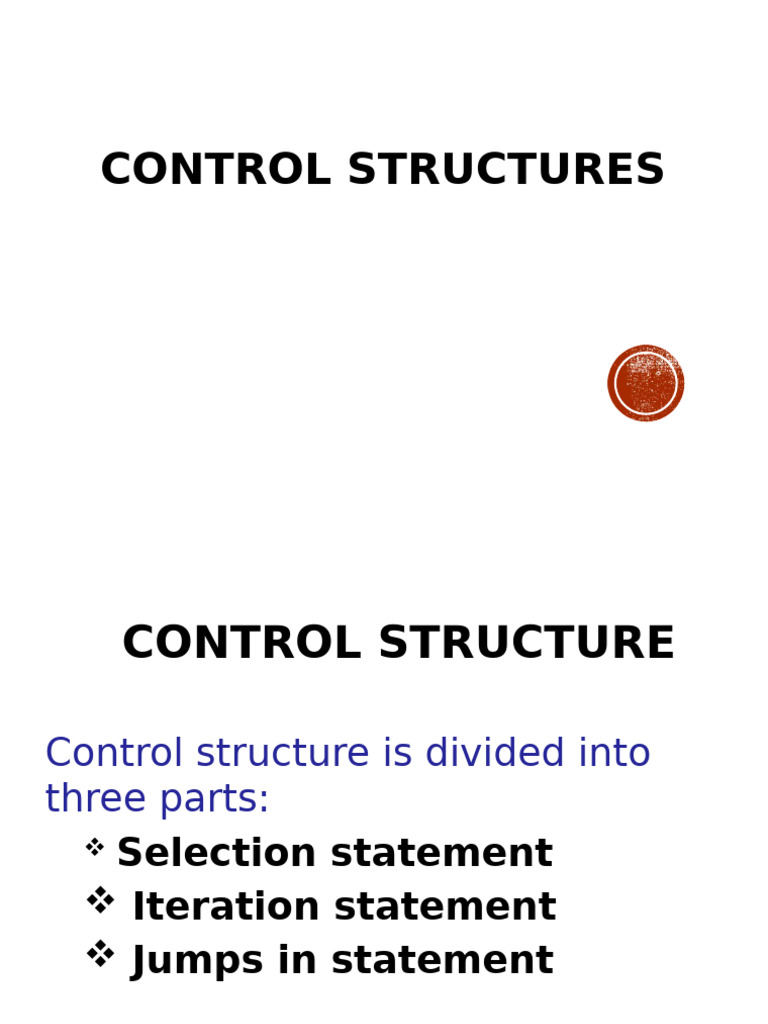 controlstructures (1) | PDF | Control Flow | Computer Science