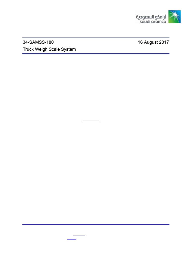 34-SAMSS-180 | PDF | Weighing Scale | Calibration