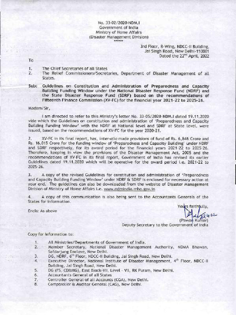 NDRF | PDF