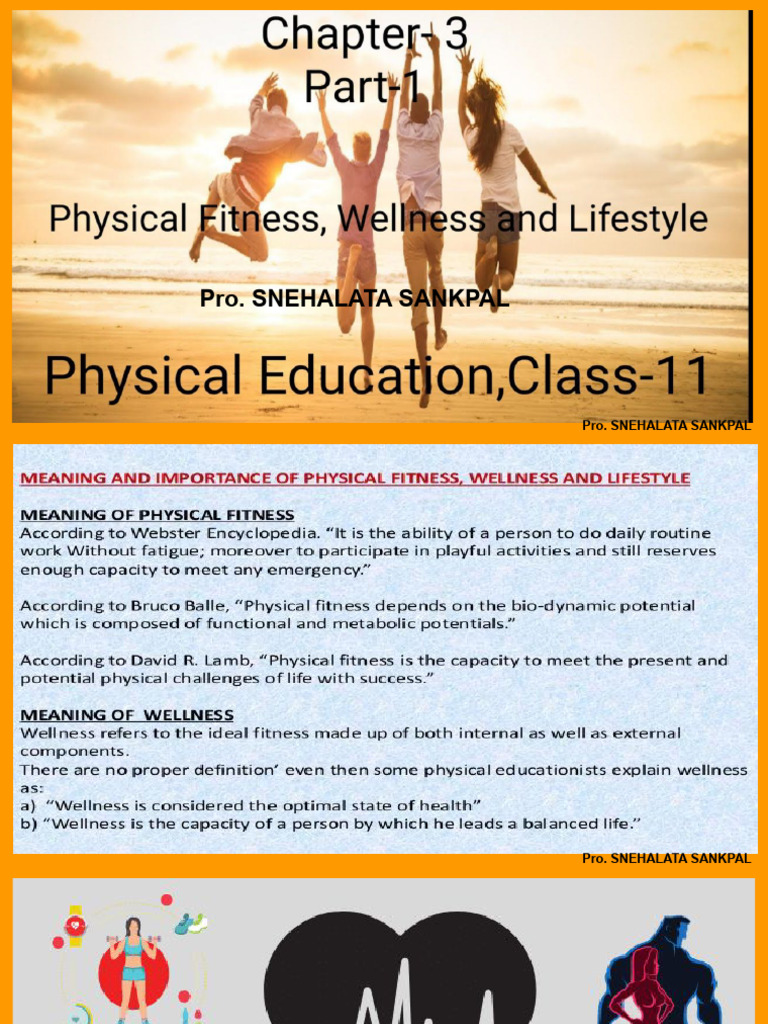 CBSC-11th-unit 3 Physical fitness_wellness & lifestyle | PDF