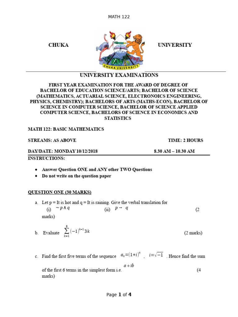 MATH 122 (2) | PDF | Mathematics | Mathematical Analysis