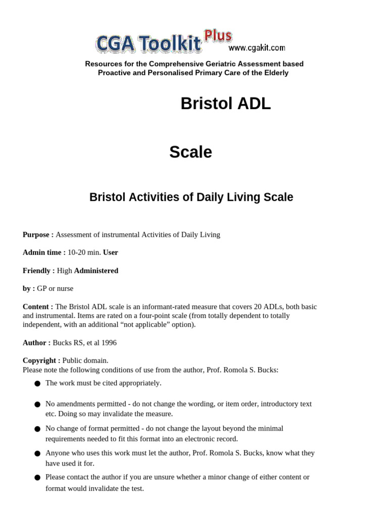 Bristol Scale | PDF | Health Care