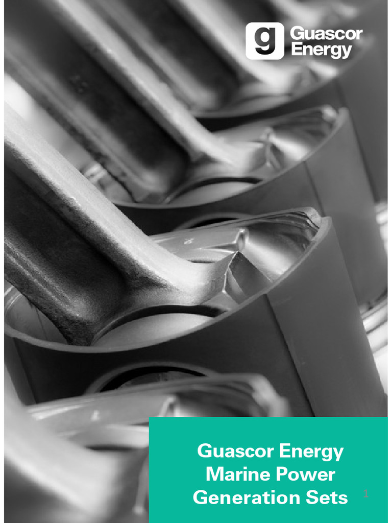 Guascor Marine Power Generation Sets | PDF | Diesel Engine | Engines