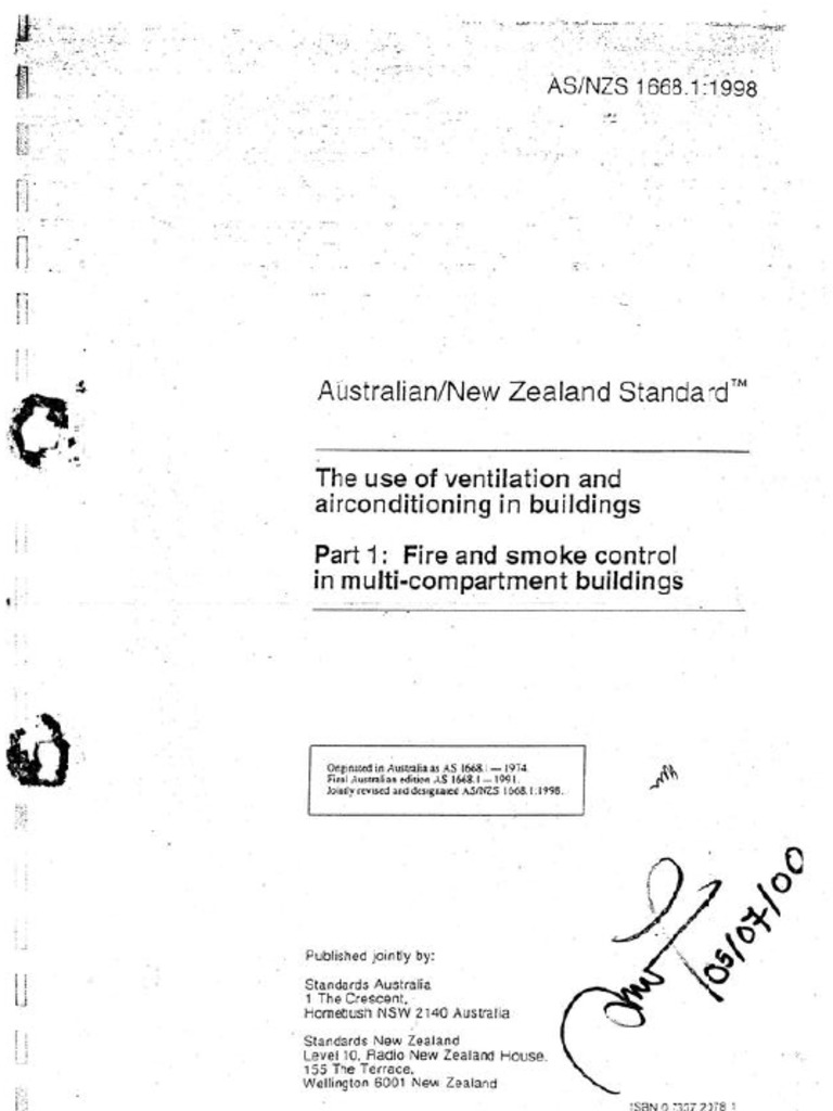 As 1668.1 1998 | PDF