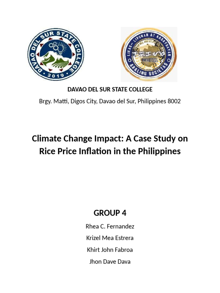 CASE-STUDY-FINALS | PDF | Agriculture | Climate Resilience