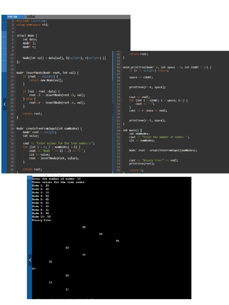 Ragmac infix to postfix | PDF