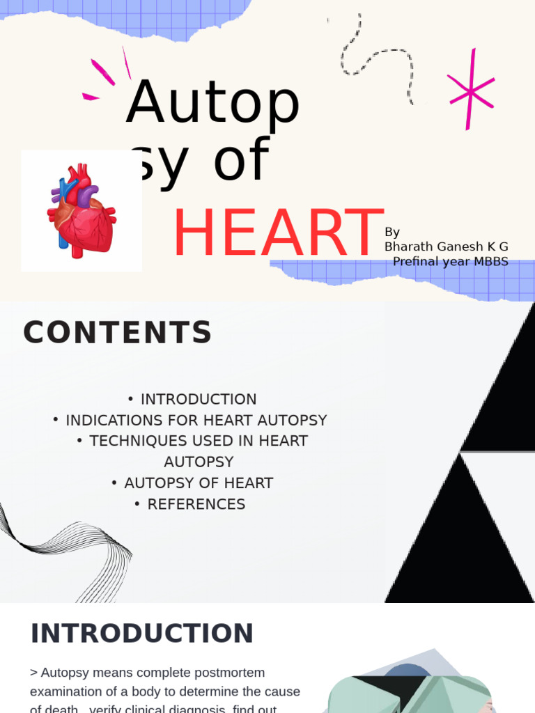 Heart Autopsy Insights on Sudden Death | PDF