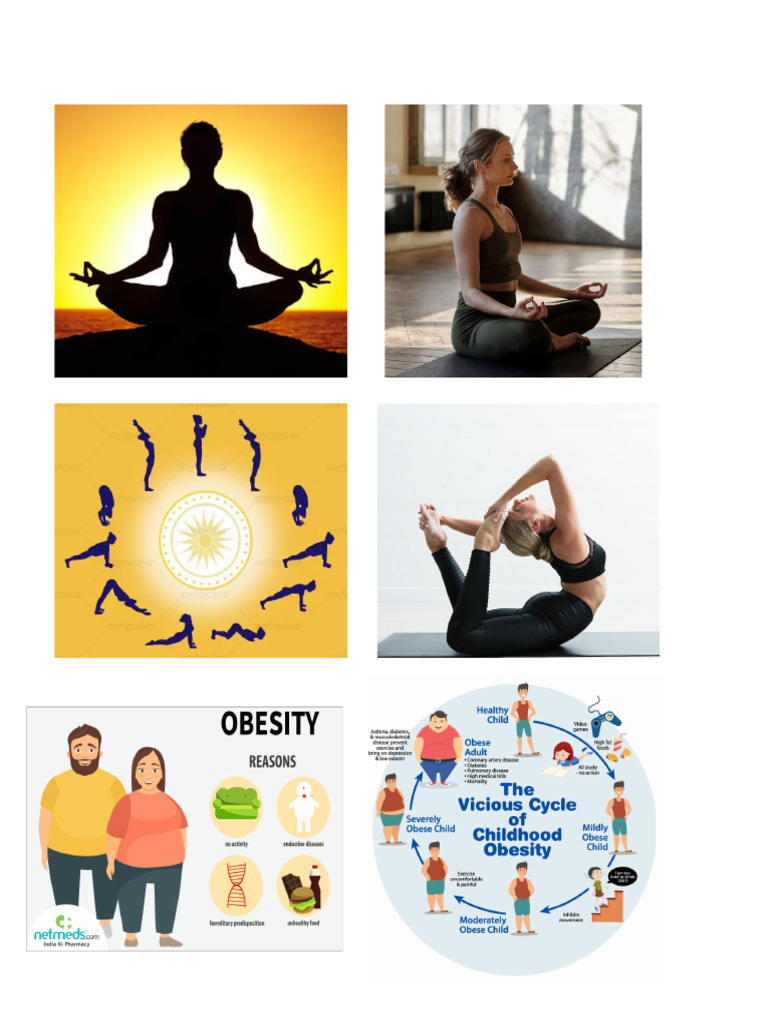 PE PRACTICAL PICTURES (yoga, disorder and asanas) - DIYA | PDF