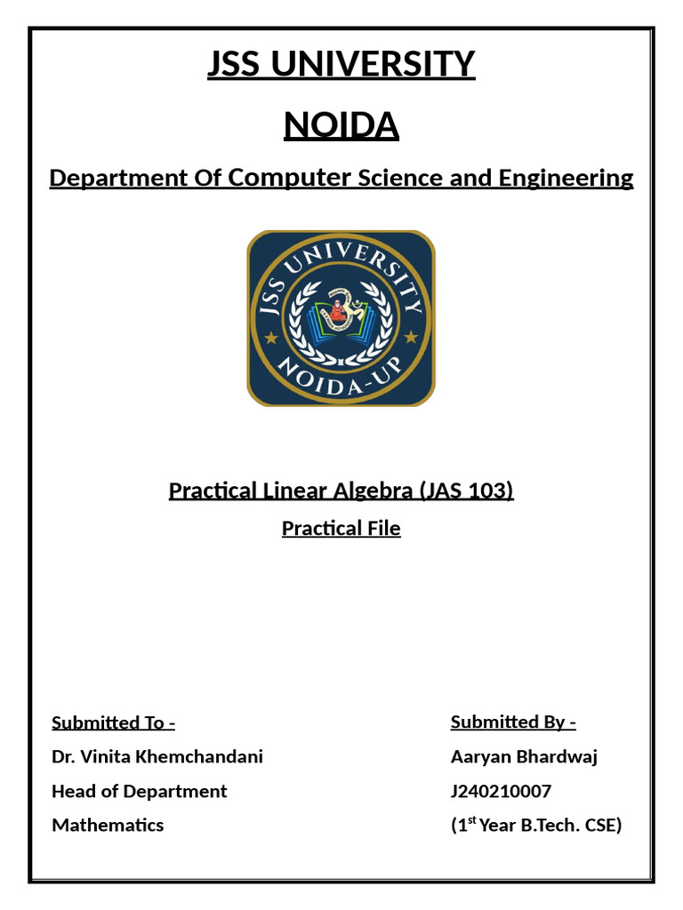 Maths_file | PDF | Matrix (Mathematics) | Eigenvalues And Eigenvectors