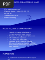 MRI Parameters and Acquisition Insights | PDF | Signal To Noise Ratio ...
