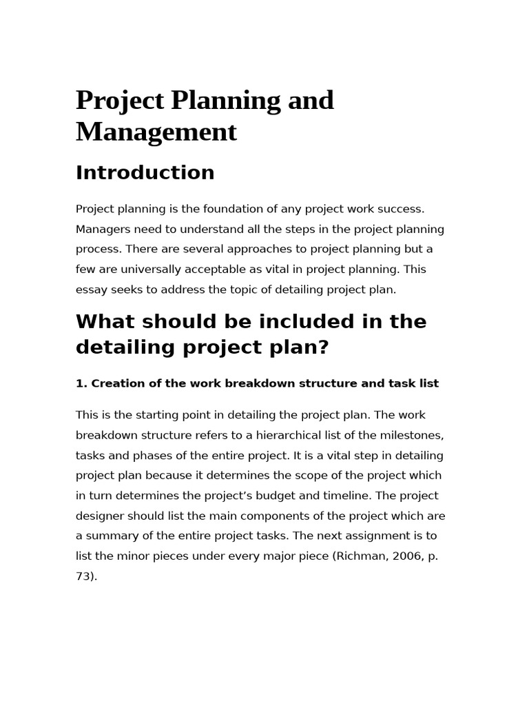 Project Planning and MGT Questions | PDF | Project Management | Risk