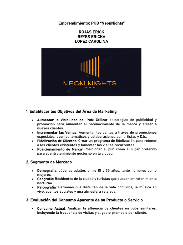Emprendimiento Neon | PDF | pub | Producto (Negocio)