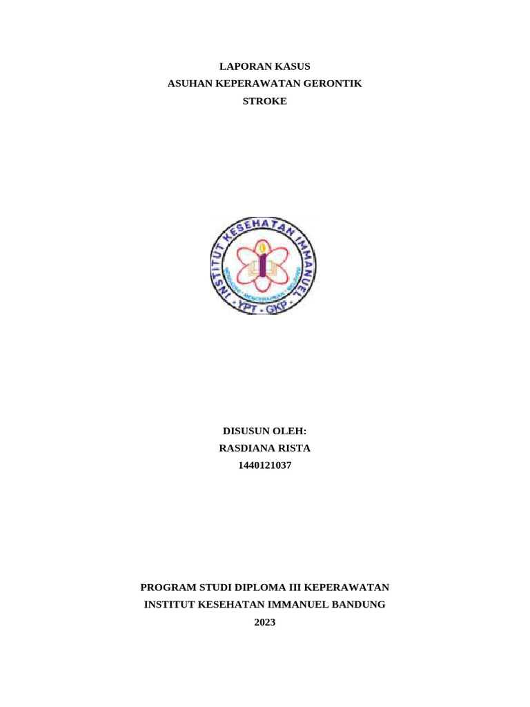 Tugas - Laporan Kasus Stroke | PDF
