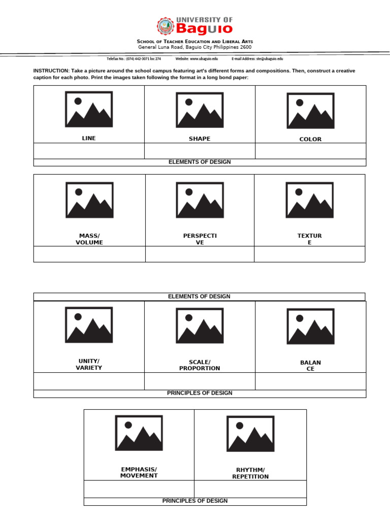 ARTAPP1-PHOTOGRAPHY | PDF | Composition (Visual Arts)